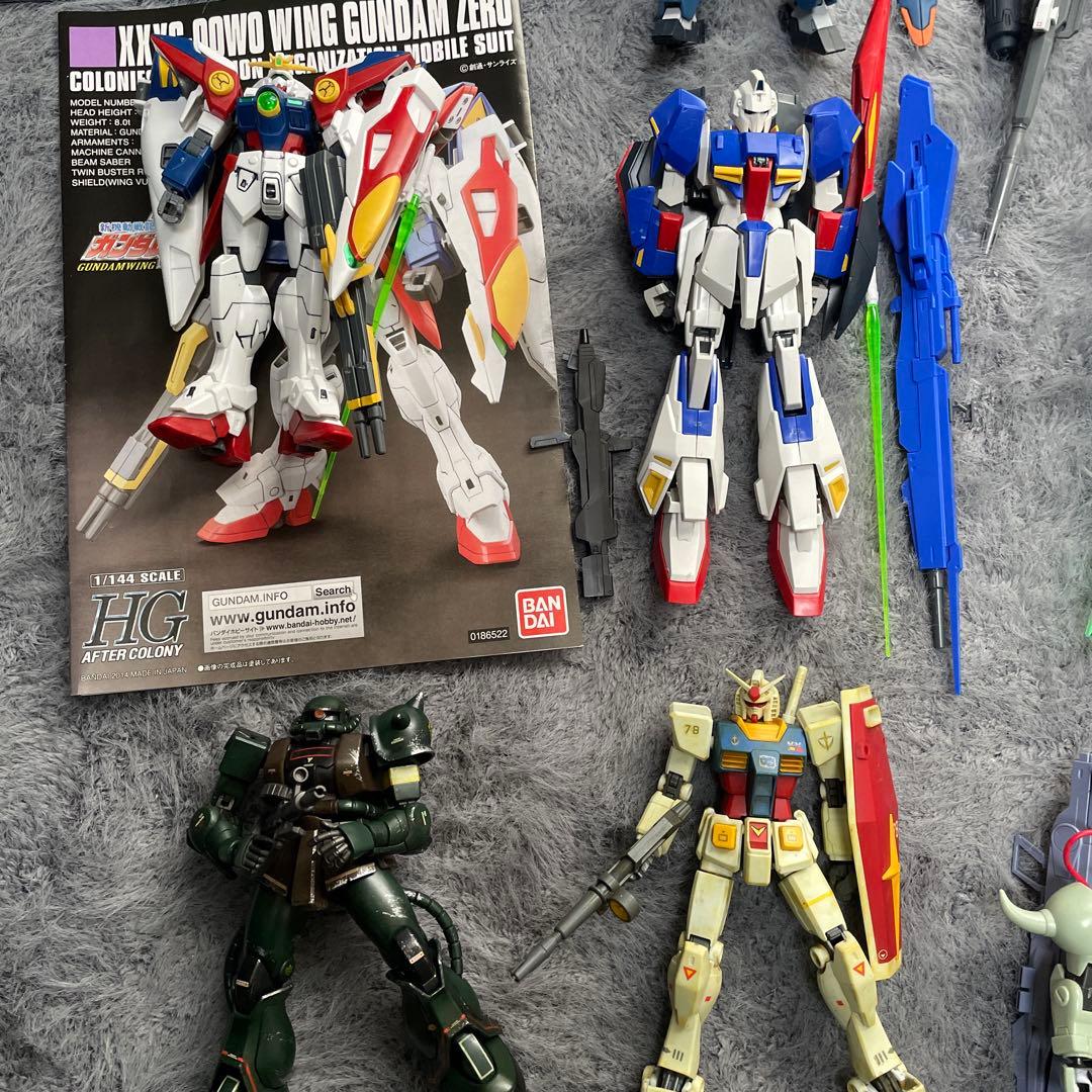 ガンプラまとめ売り　MG HG 他17体