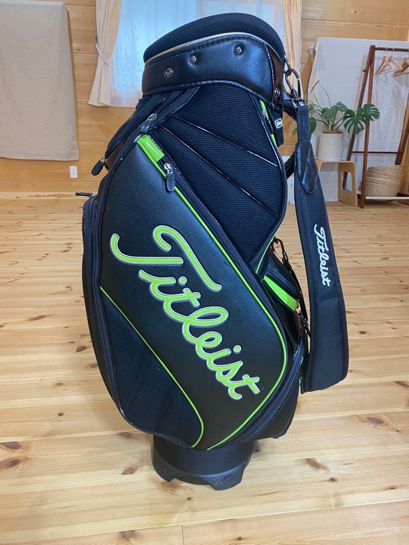 Titleist キャディバッグ ブラック/グリーン