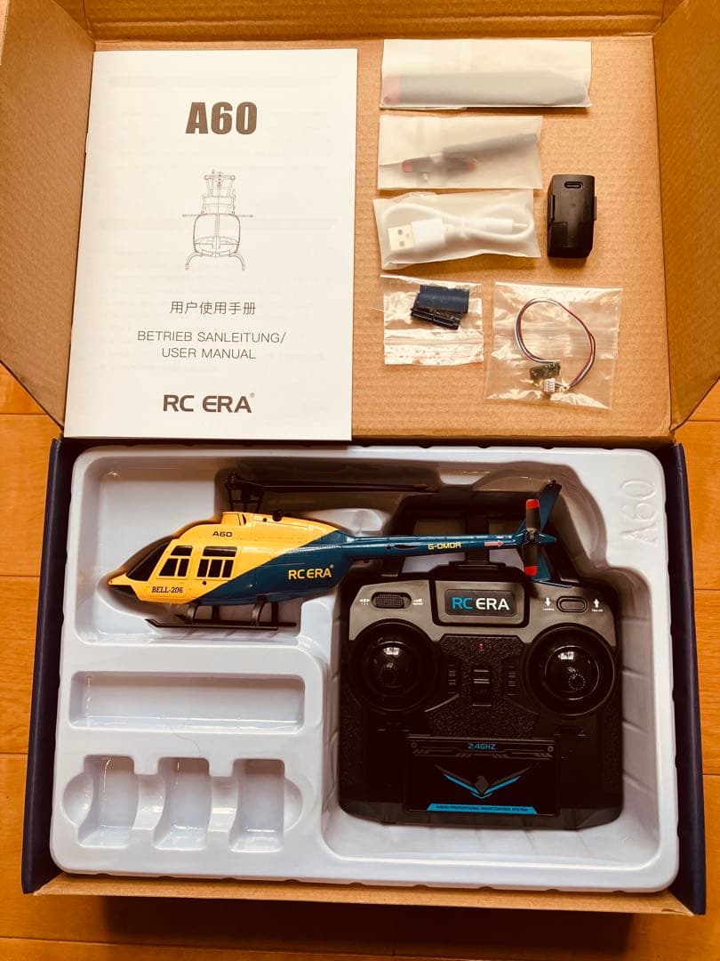 RC ERA ラジコンヘリコプターA60 Bell 206 RTF新品未使用