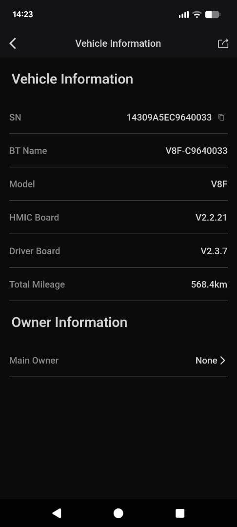 iNMOtion V8F 電動一輪車