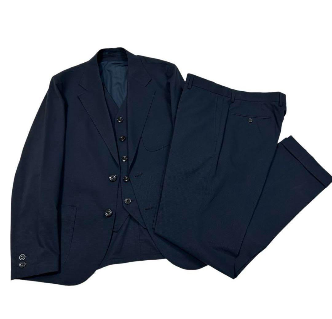 『TSJ SUITS 3P NAVY L』