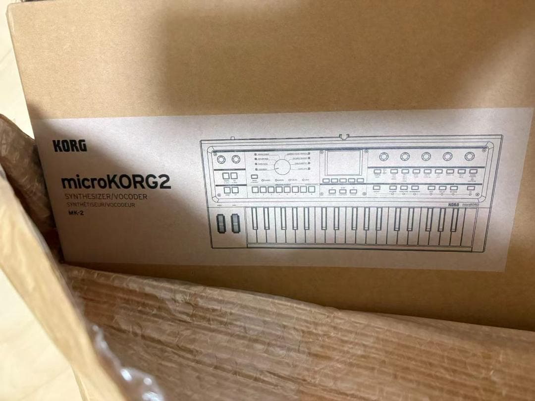 新品未使用 KORG microKORG 2 [MK-2 MBK]