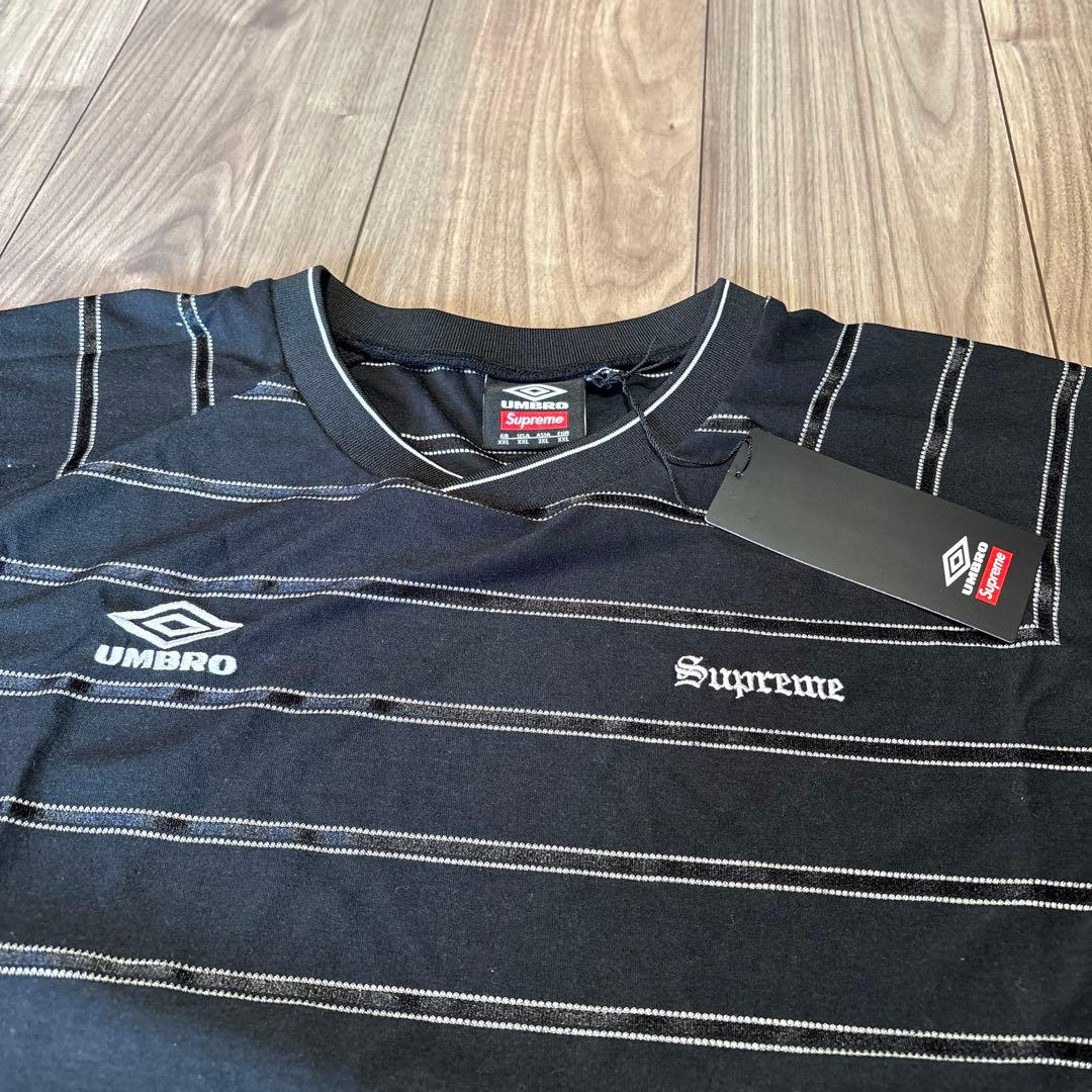supreme umbro コラボ　サッカーシャツ　Tシャツ　新品
