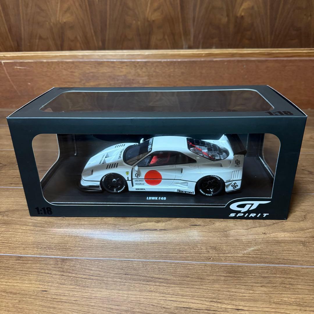 絶版未展示品 GT SPIRIT 1/18 LB-WORKS フェラーリ F40