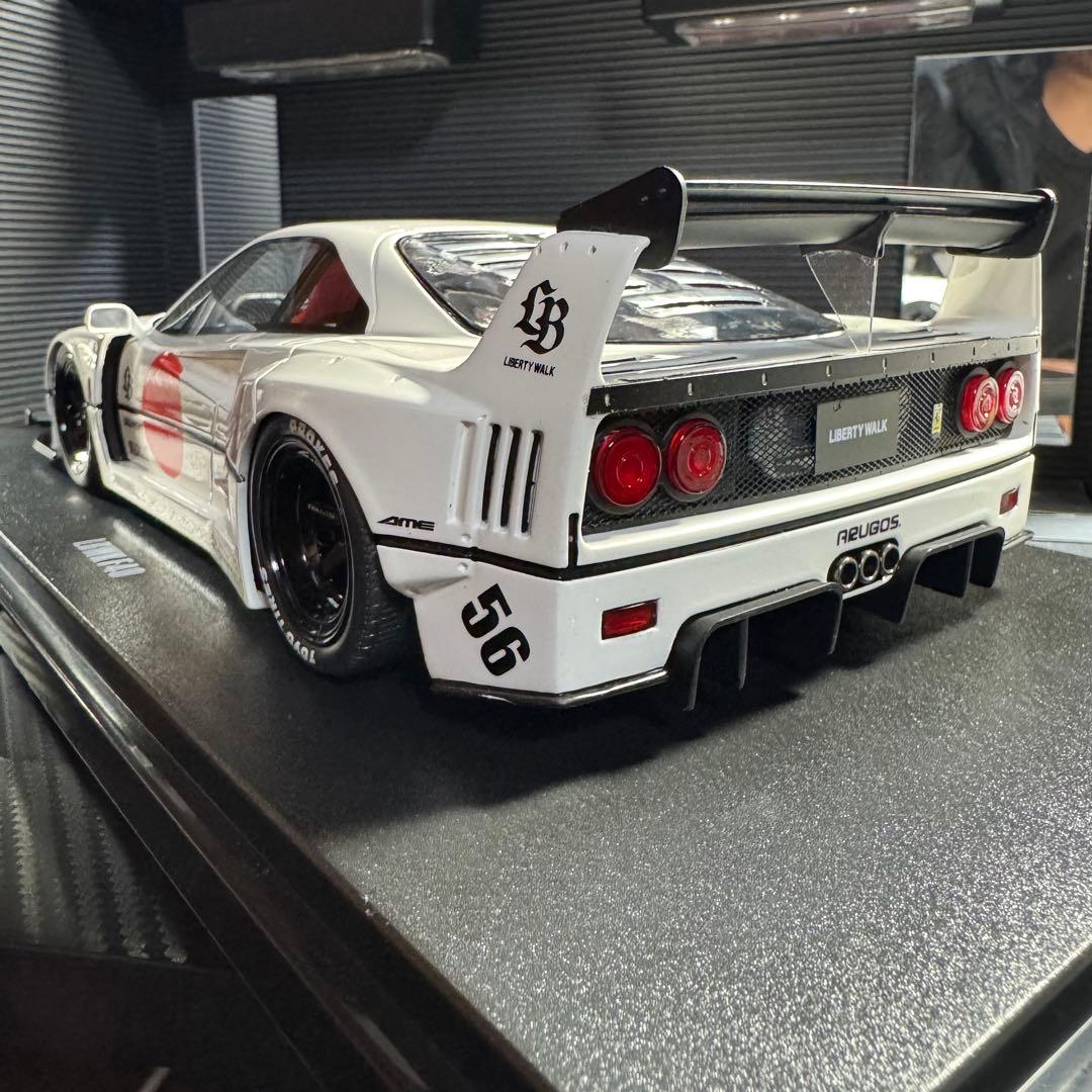 絶版未展示品 GT SPIRIT 1/18 LB-WORKS フェラーリ F40