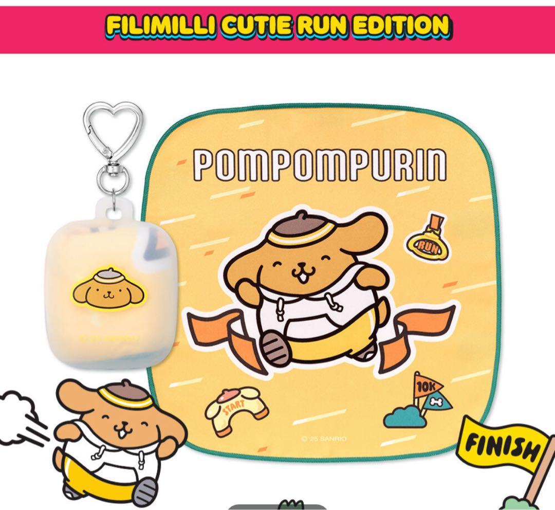 日焼けサンリオ　スポーツタオル Cute Run Edition オリヤン