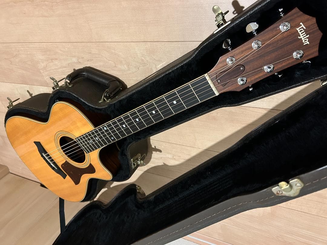 美品 Taylor テイラー 412ce FISHMAN アコースティックギター