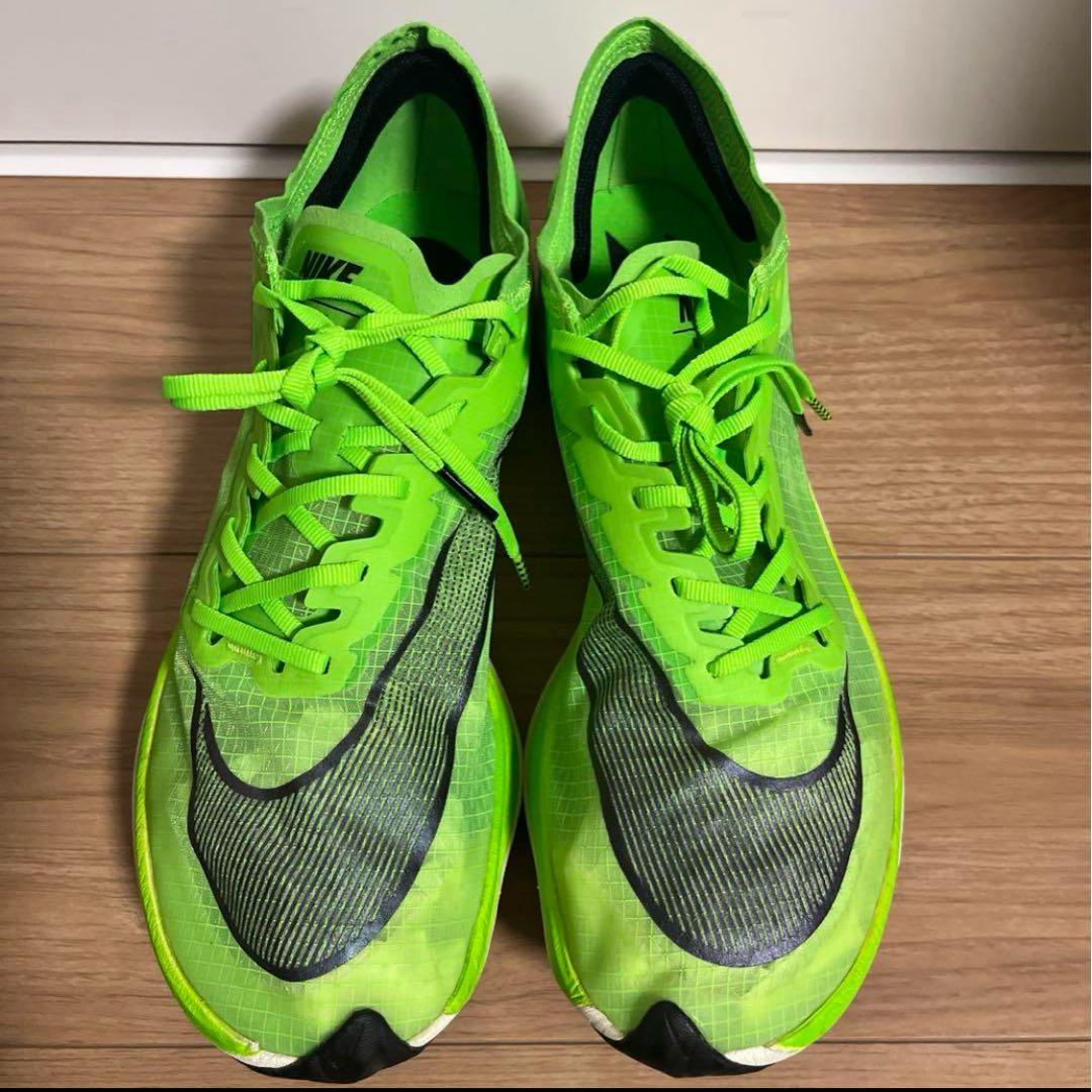スパイク・シューズ Zoom X Vaporfly Next % \"Electric Green\"