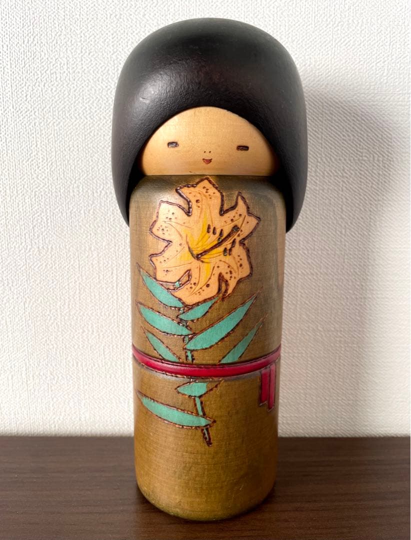稀少 関口 三作 創作 こけし kokeshi doll 人形 レトロ