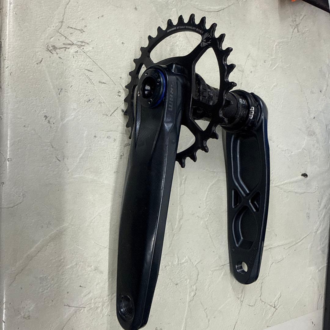 SRAM クランクセット 34T ブラック