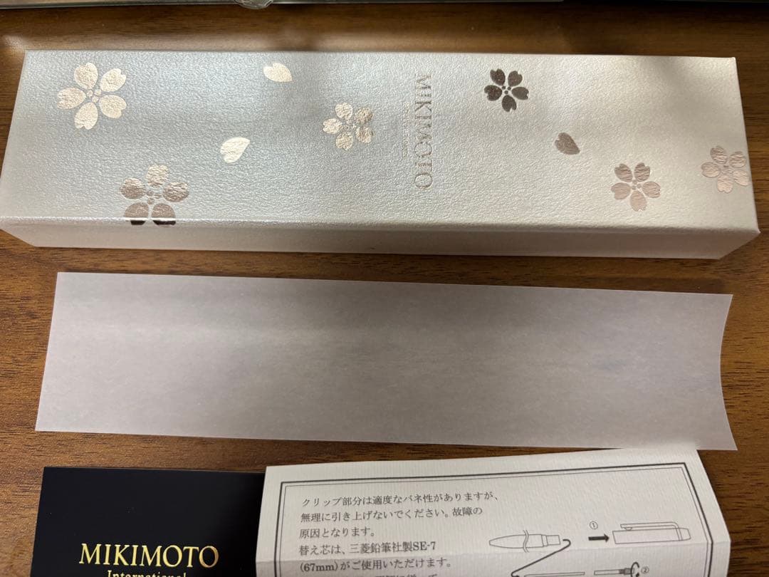 MIKIMOTO 桜モチーフ ボールペン限定品