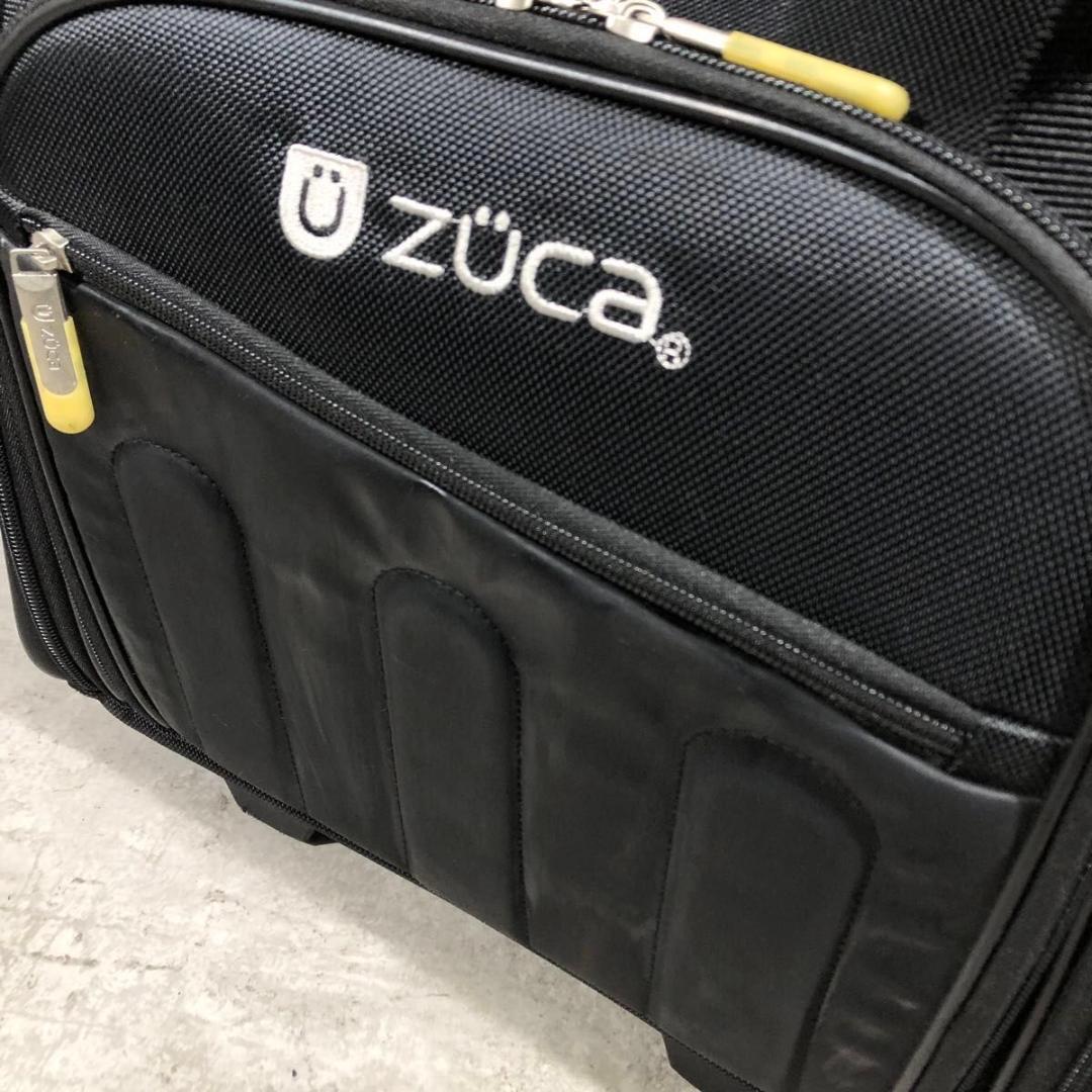 美品 ZUCA ズーカ キャリーケース キャリーバッグ ブラック 旅行バッグ