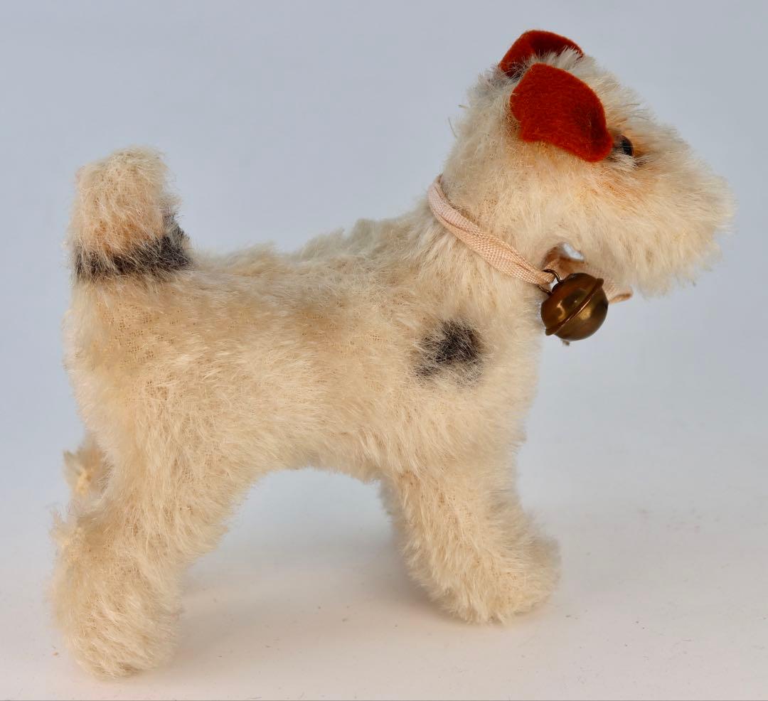 1954 FoxyTerrier シュタイフ・ビンテージ品 10cm ボタン無し