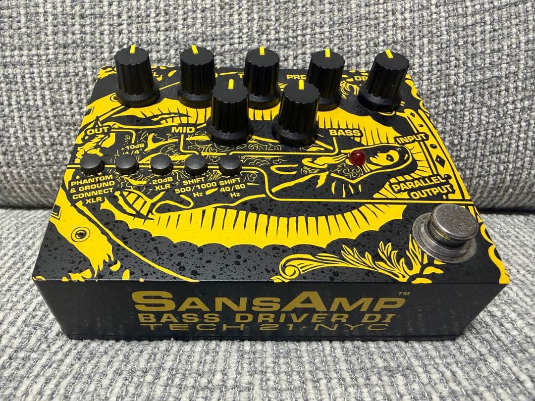 【限定品】SansAmp Bass D 【LUNA SEA Jモデル】