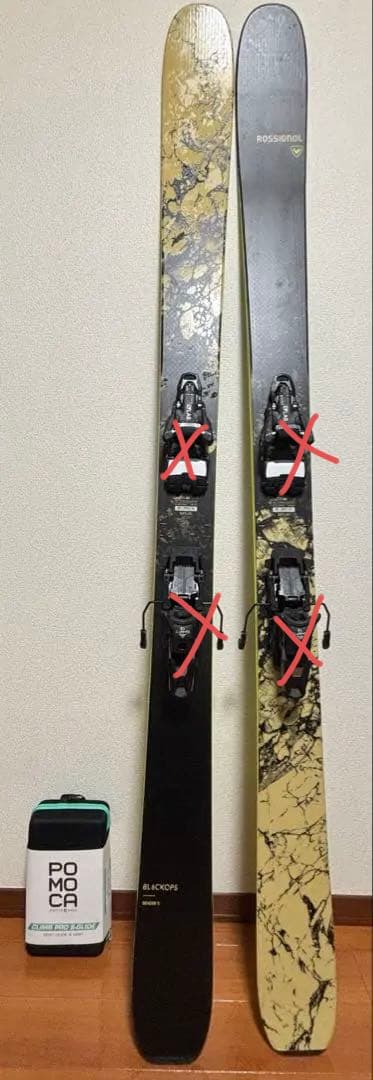 ROSSIGNOL BLACKOPS SENDER Ti シール付き