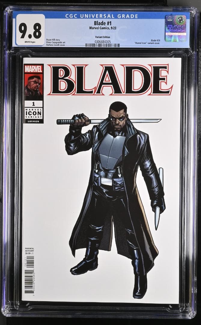 アメコミリーフ Blade #1 Caselli CGC 9.8