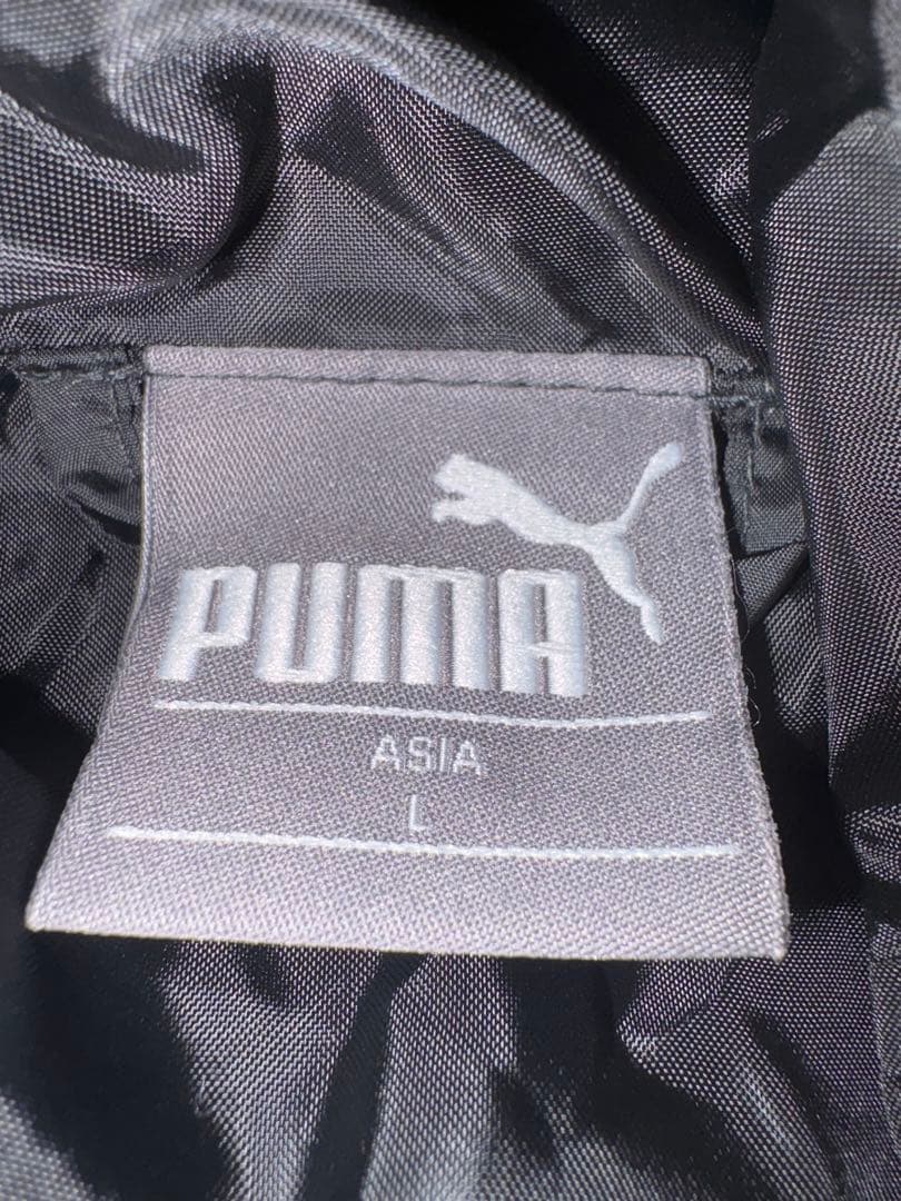 【新品】 PUMA ベンチコート サッカー L 収納袋付き