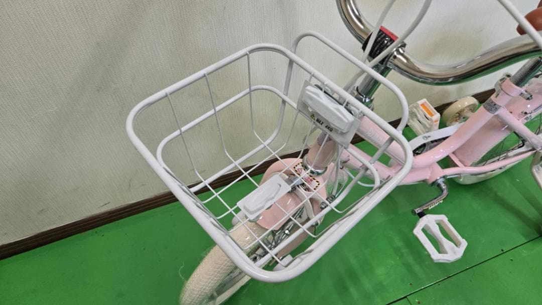 【さくらママ】子供用自転車 BUNNYデザイン 18インチ PINK