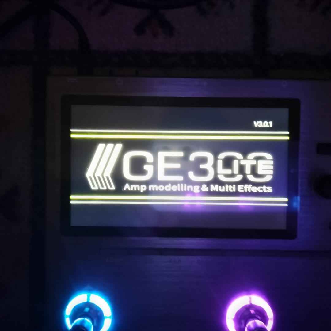 新品：Mooer GE300 LITE (最新V3.0.1）マルチエフェクター