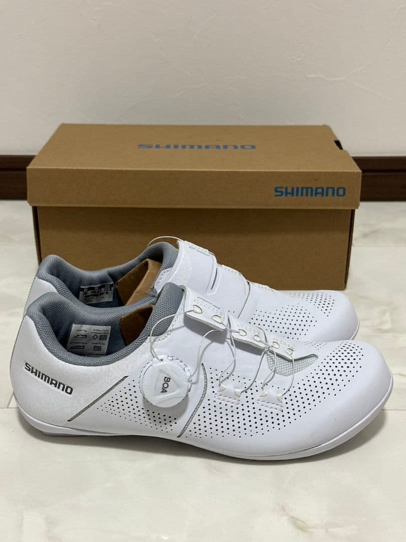 タイムセール本日23:59まで♪新品☆　SHIMANO BOA サイクリング用靴