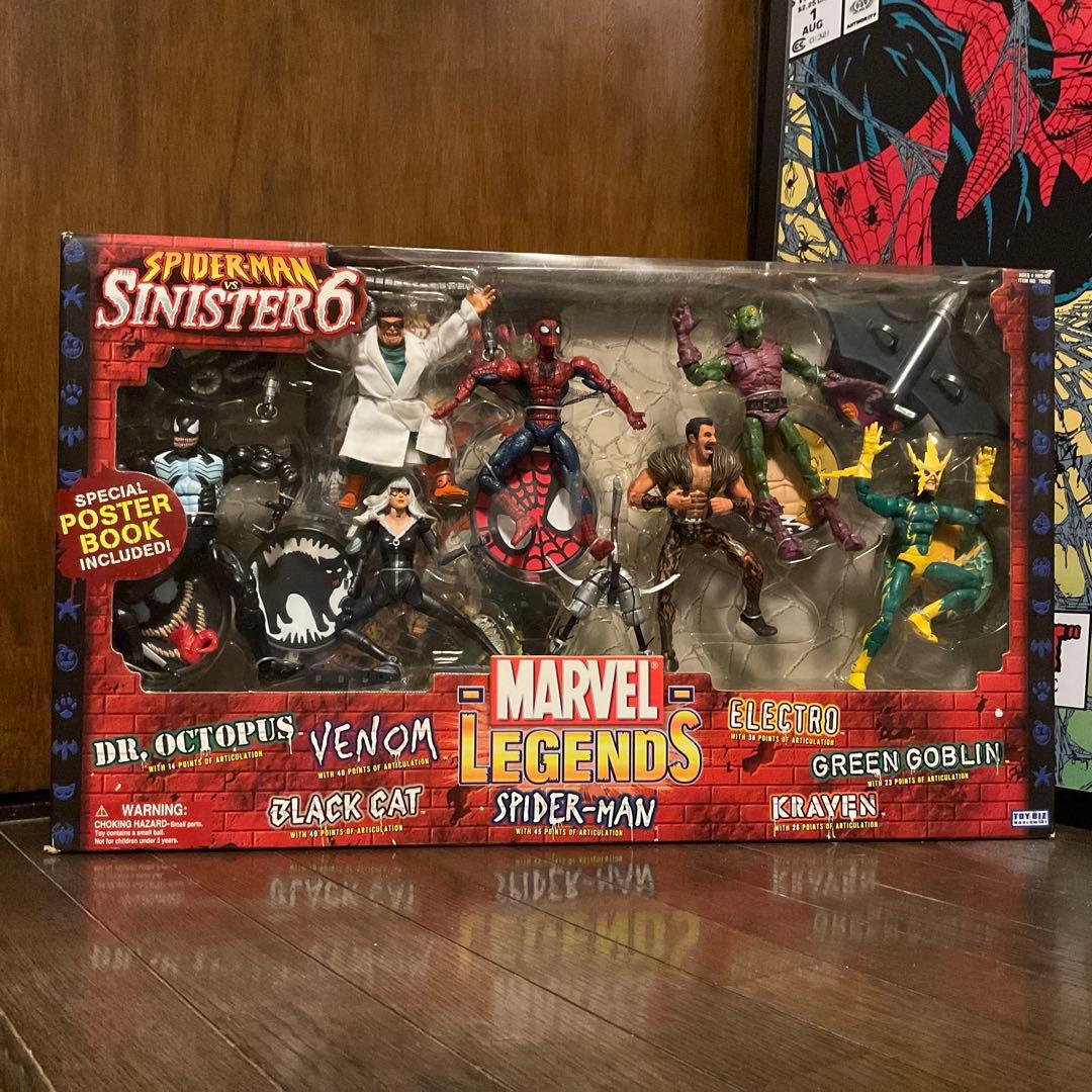 ■MARVEL■マーベルレジェンド スパイダーマン フィギュア レア BOX