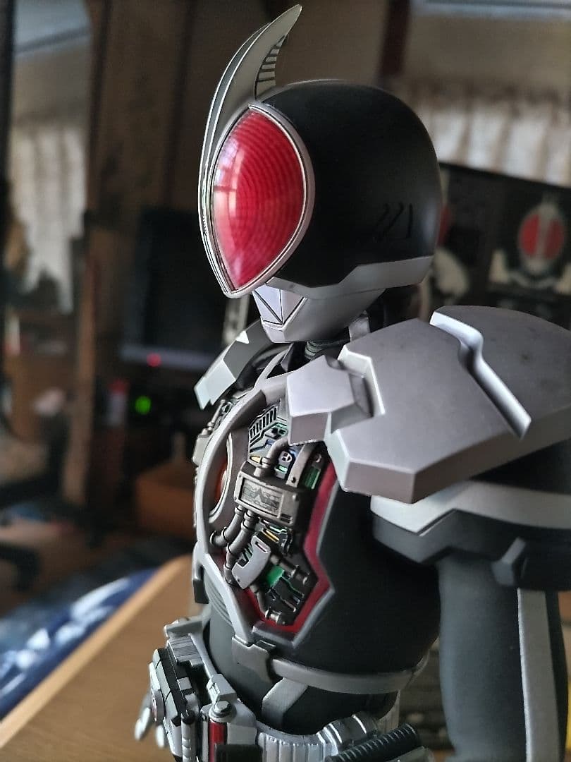 超リアル！メディコムトイＲＡＨ 仮面ライダーファイズ アクセルフォーム　完品