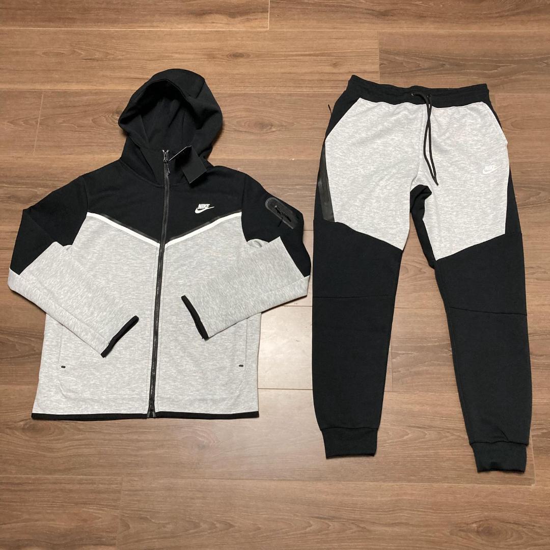 【美品】Nike ジャージ上下セット グレー/ブラック**M**