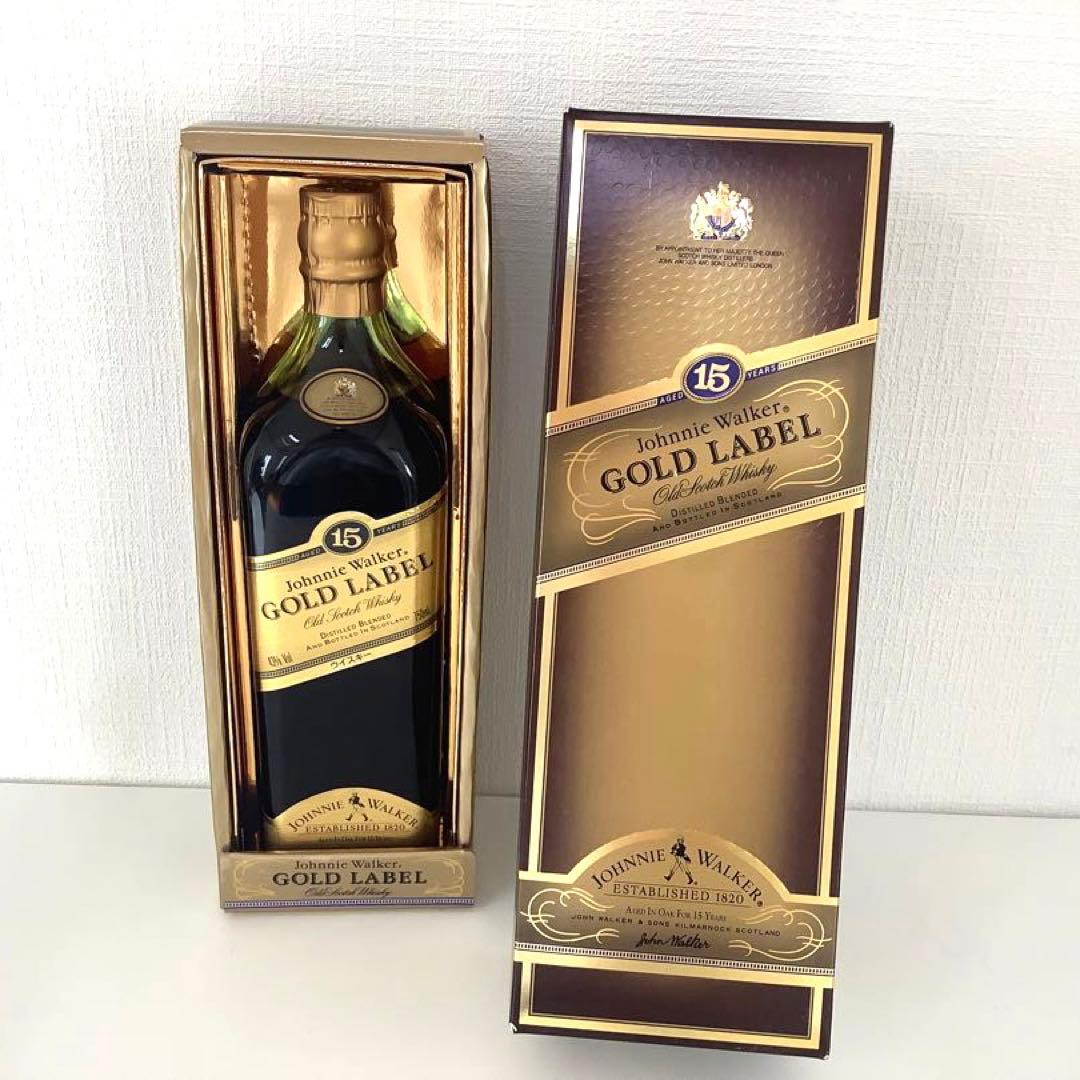 ウイスキー [z551]Johnnie Walker Gold Label 15 Years