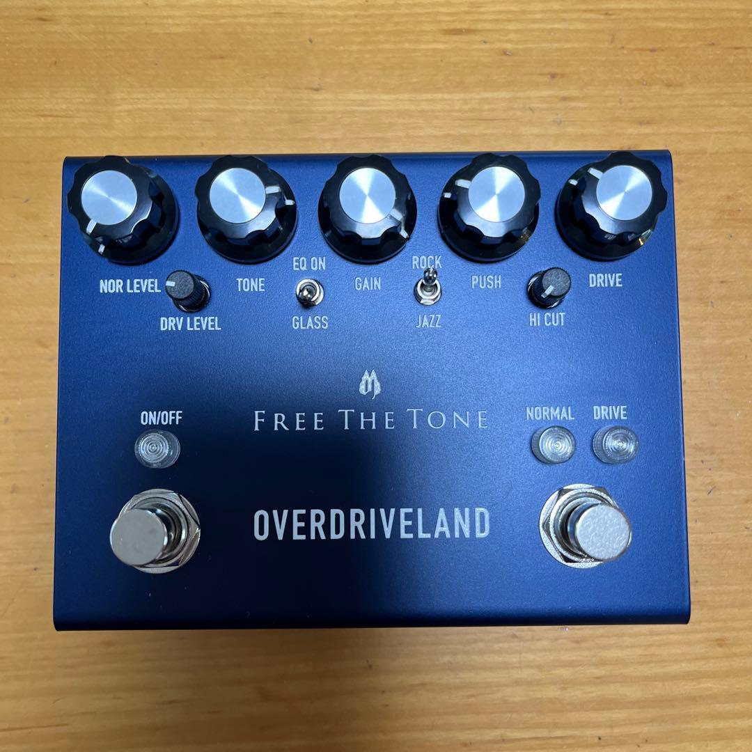 FREE THE TONE OVERDRIVELAND ギターエフェクター
