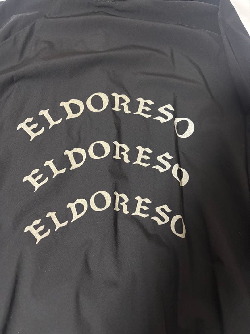 ELDORESO エルドレッソ マッチパーカ ブラック　サイズM