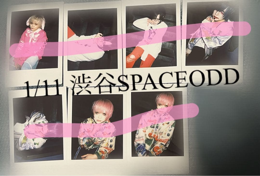 ザアザア 1/11渋谷SPACEODD