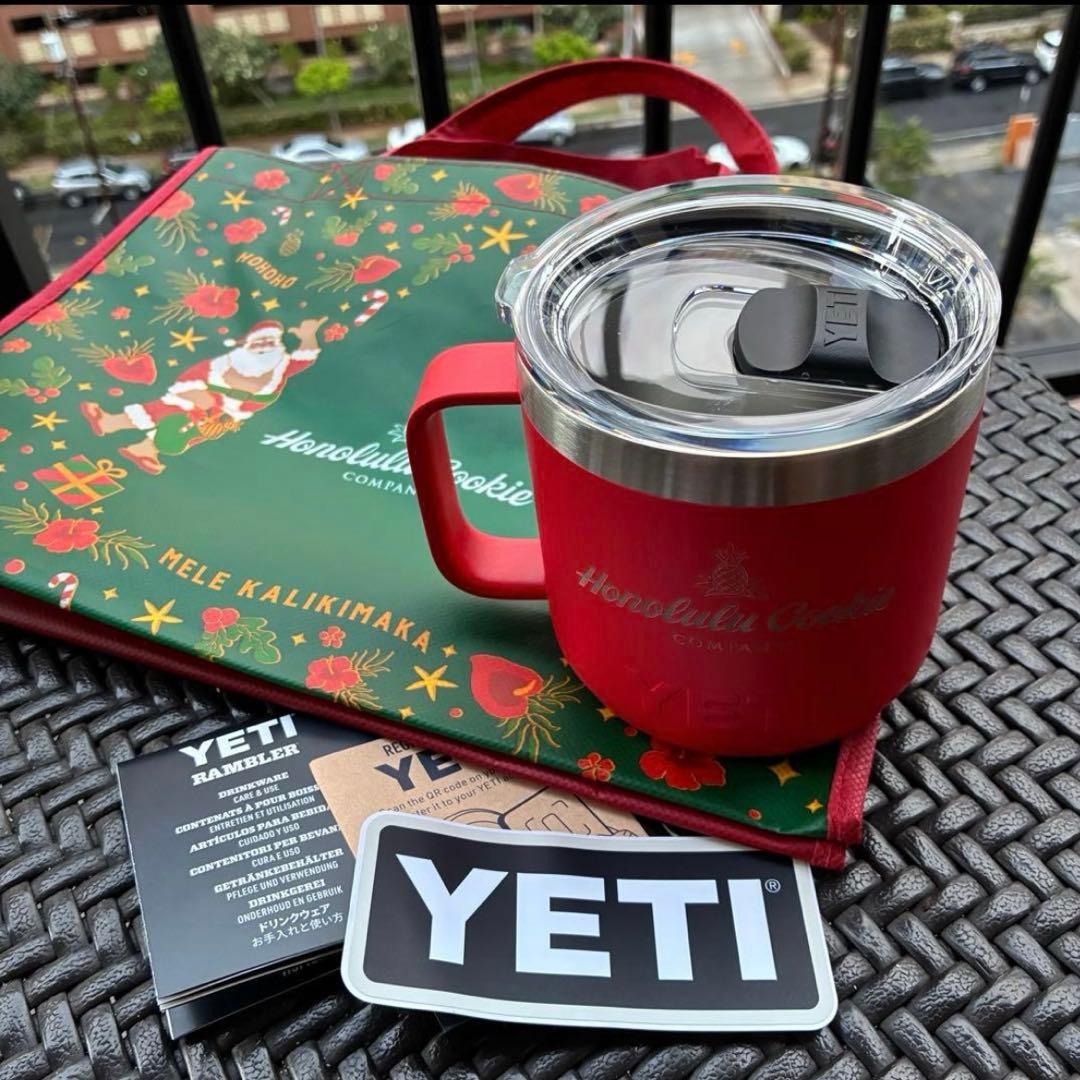 【値下げしました】】ハワイ限定　YETI ホノルルクッキーコラボ ショッパー付