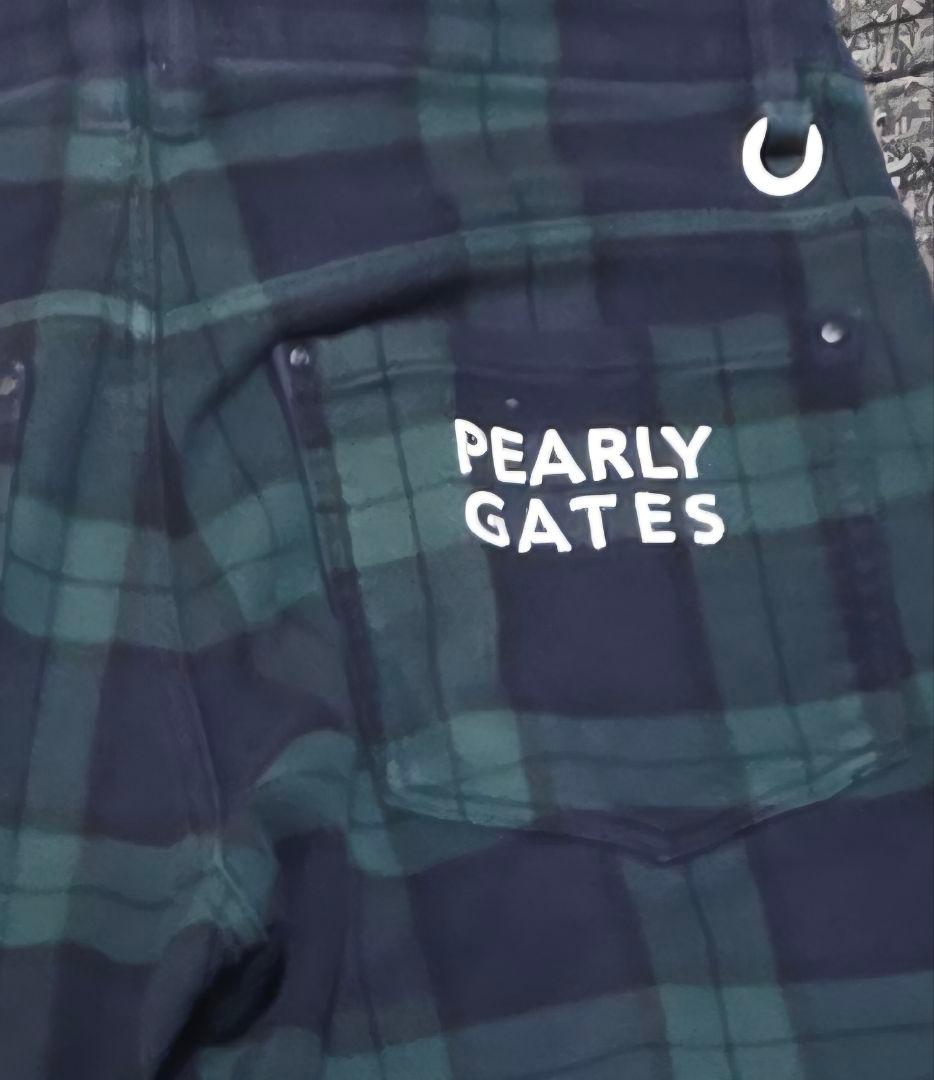 PEARLY GATES 秋冬 チェック柄 パンツ&帽子 セット Size 4