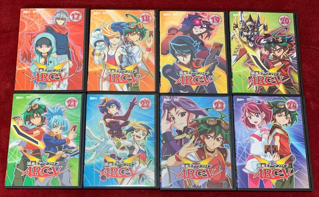 遊☆戯☆王 ARC-Ⅴ DVD 全37巻　遊戯王アークファイブ