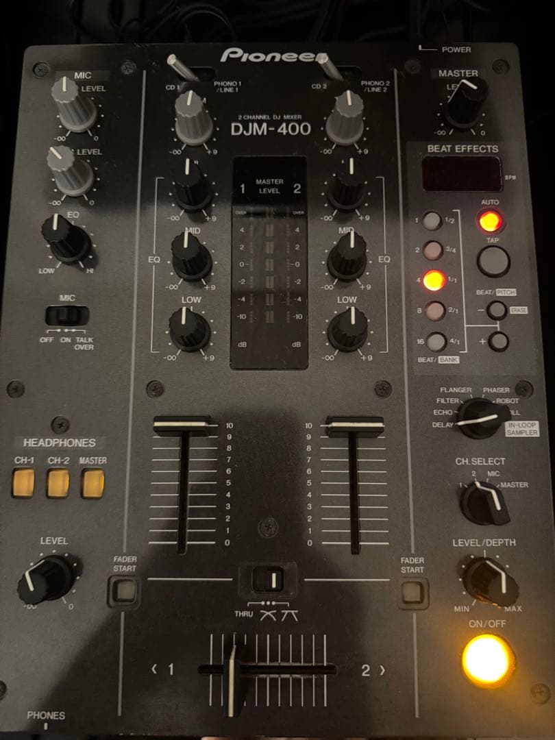 Pioneer パイオニア　DJM-400 DJミキサー