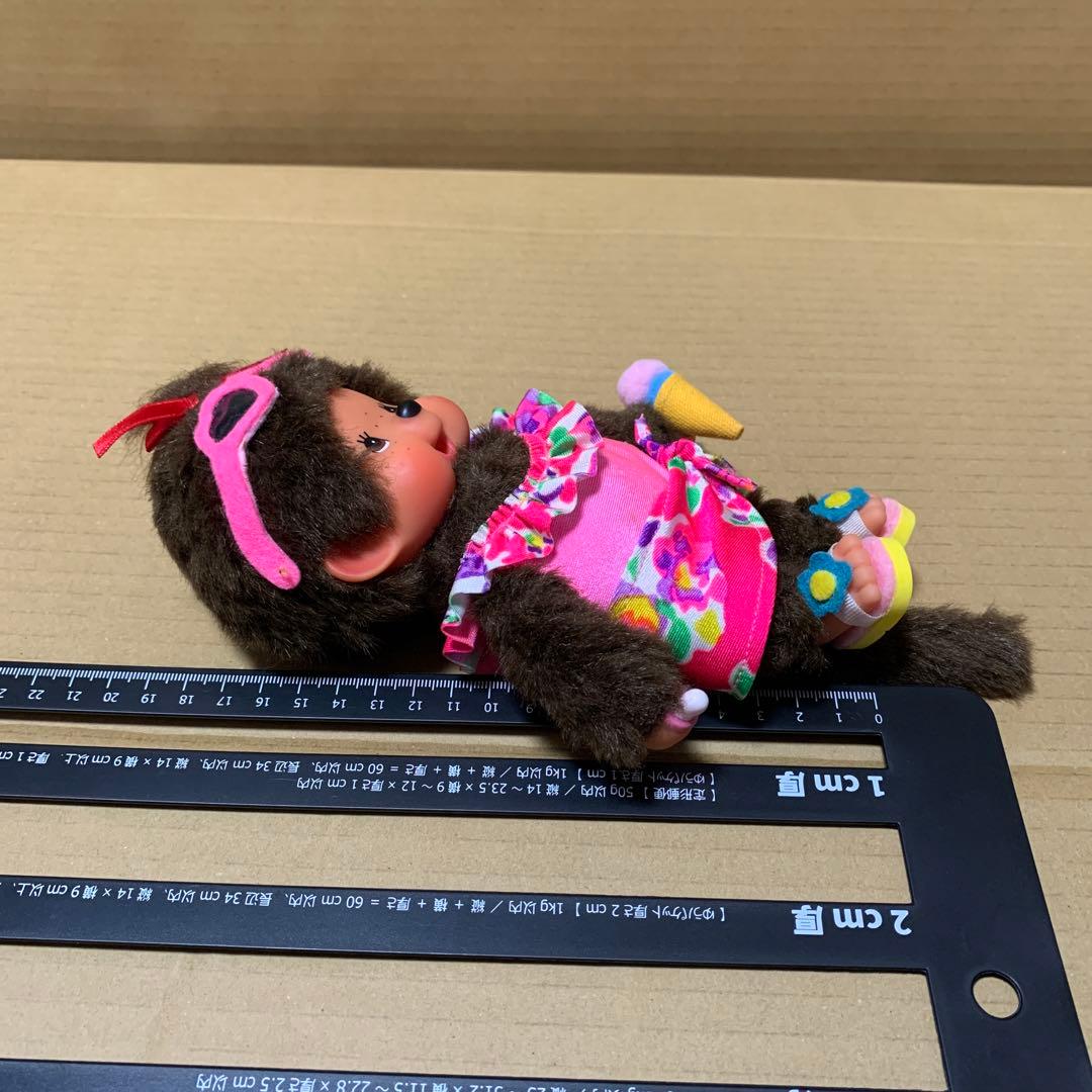【希少】モンチッチ　水着　ピンク　アイス　MONCHHICHI