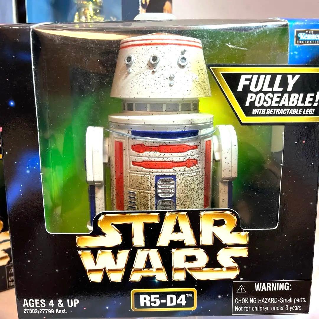 ま*ー様 【未使用】R2-D2 C3-PO R5-D4 フィギュア3体セット