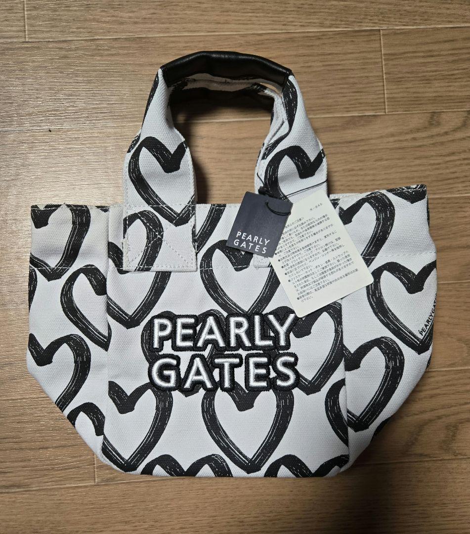 ❣️新品❣️PEARLY GATESパーリーゲイツ落書きハート柄 カートバック