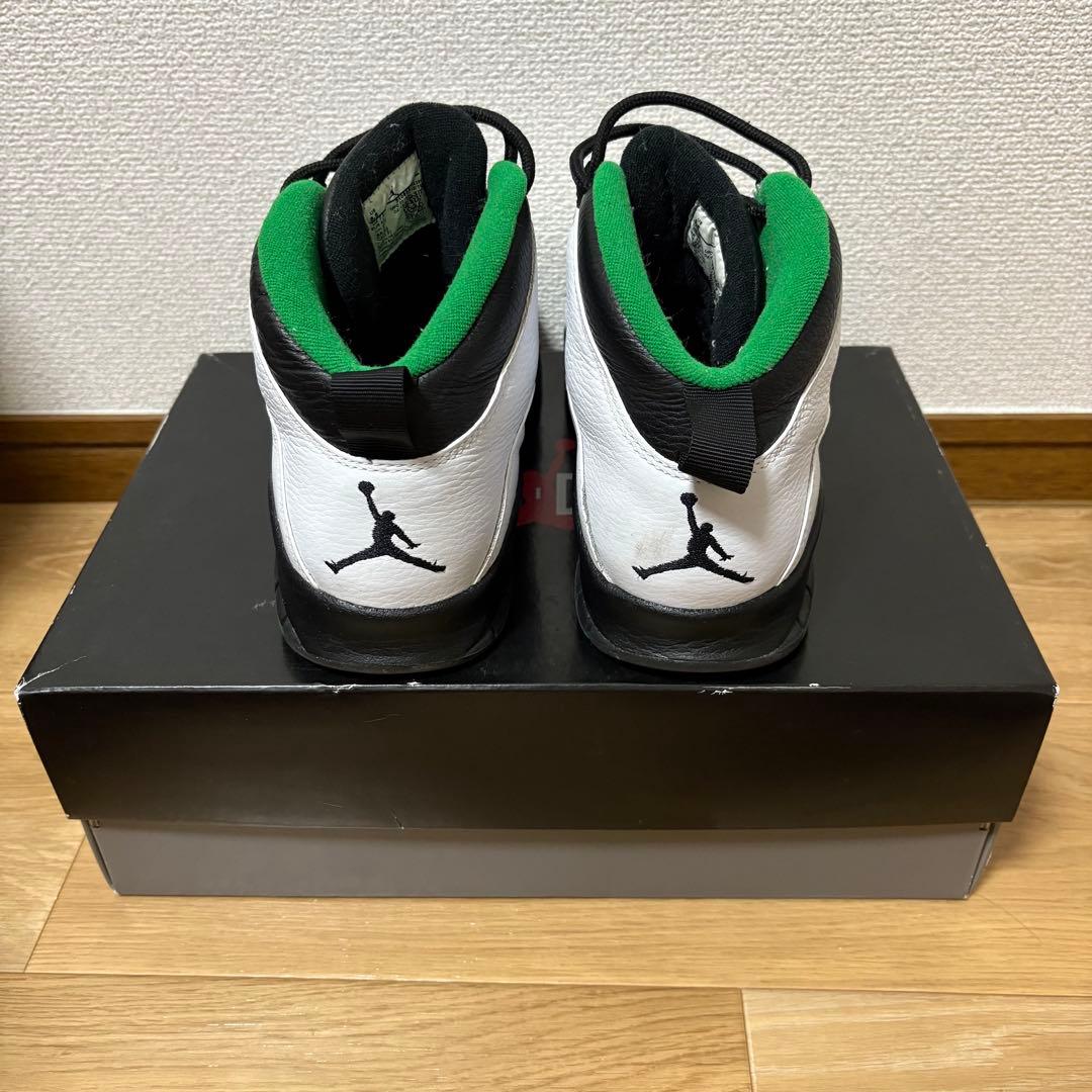 AIR JORDAN 10 RETRO White×Green