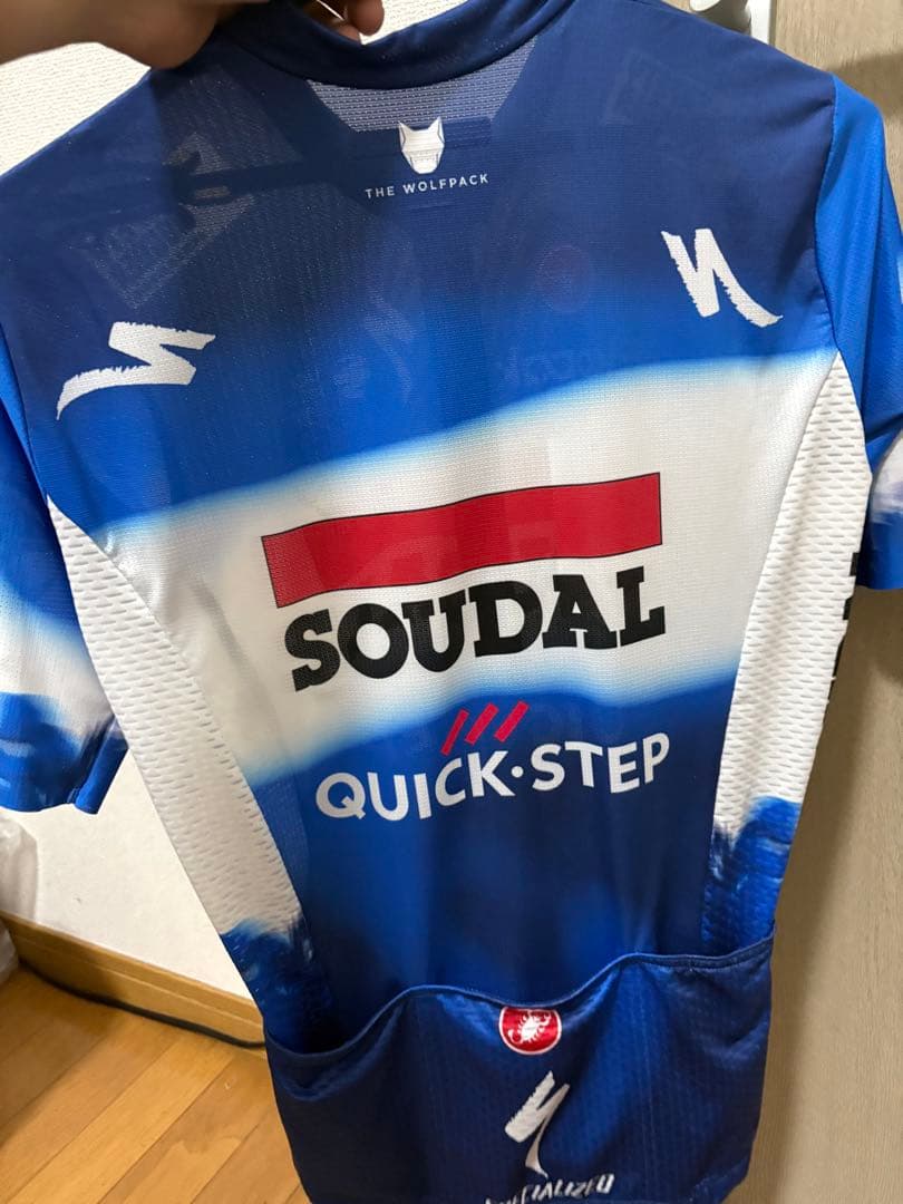 サイン入り Soudal Quick-Step サイクルジャージ