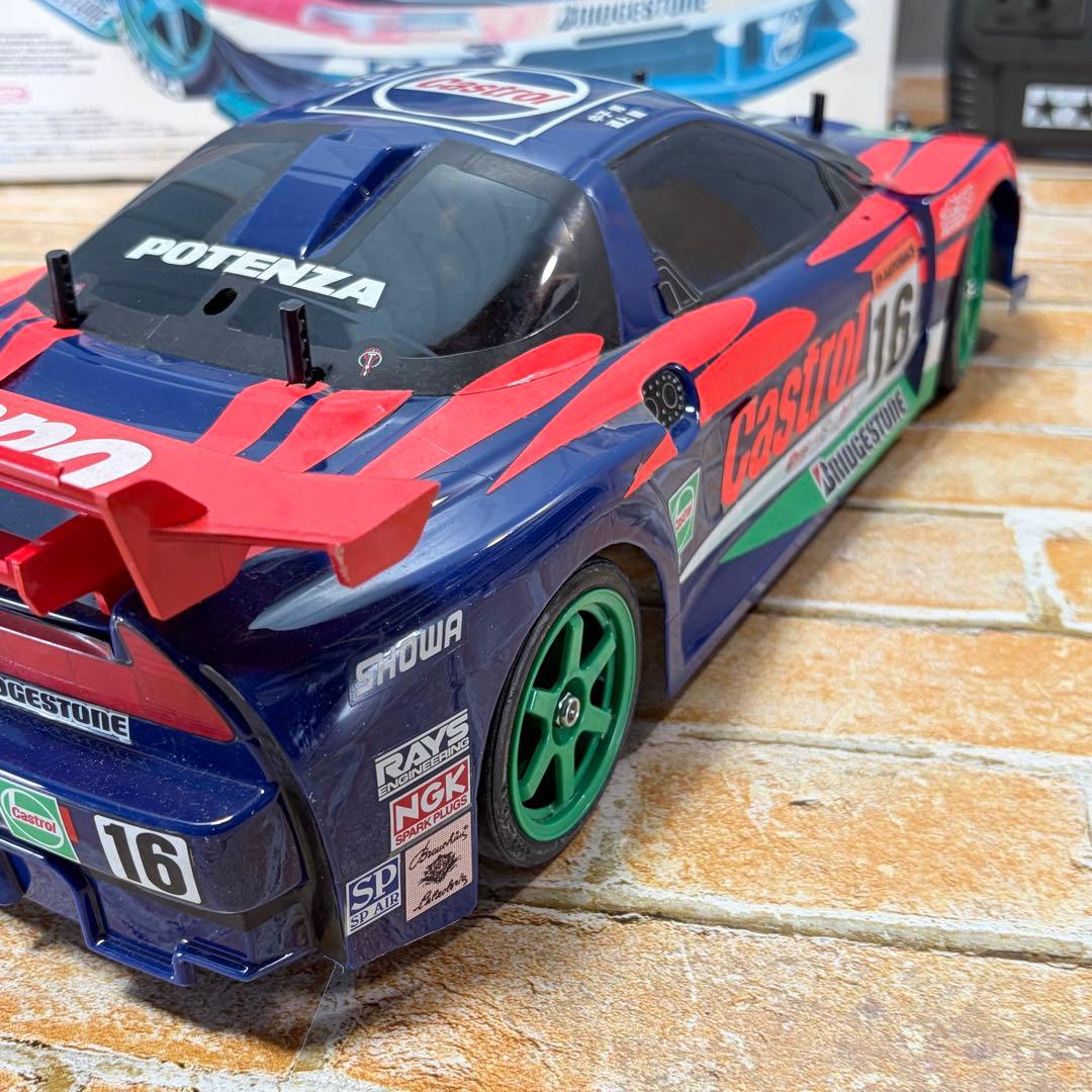 絶版 不動品 タミヤ 1/10 RC カストロール 無限 NSX