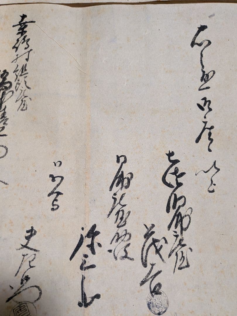 阿波徳島藩主蜂須賀家知行地内江戸時代１８２３年頃文政年間稀少レア古文書５枚セット