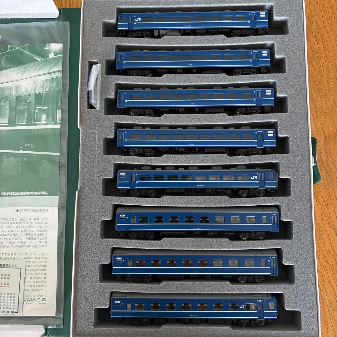 【新同】KATO 10-1438 急行「能登」JR仕様 8両フル編成⑥
