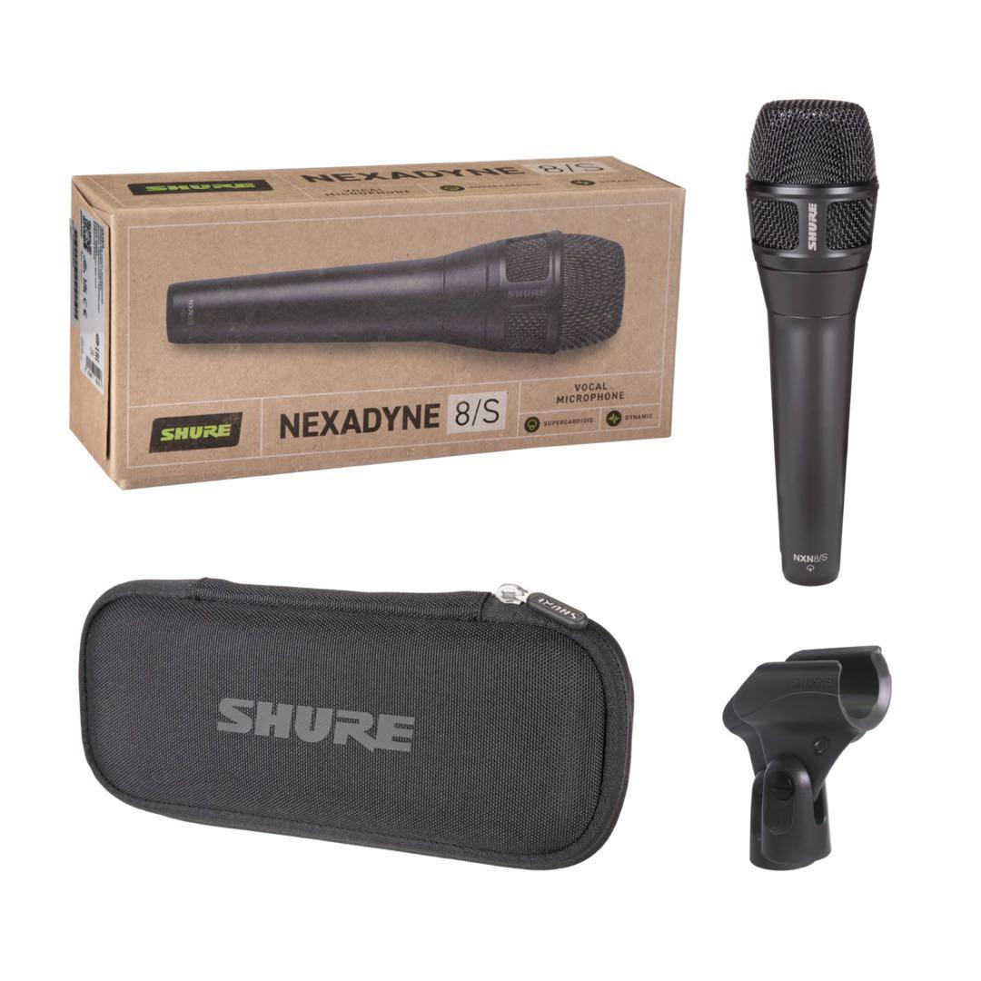 新品同様・SHURE・NEXADYNE 8/S・プロ御用達マイク