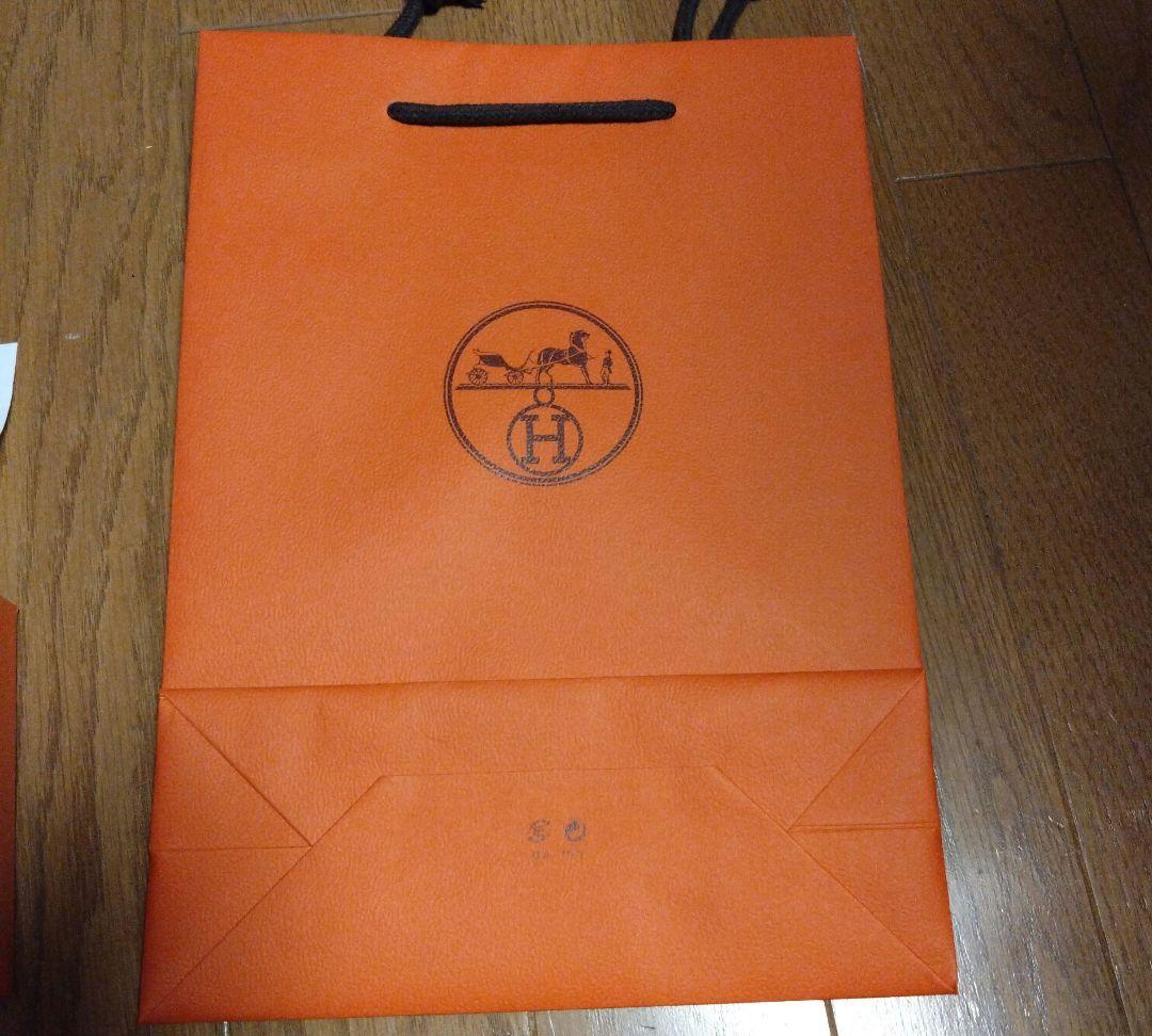 【新品　未使用】エルメス HERMES タオルハンカチ　袋付