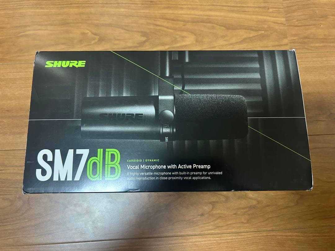 配信機器・PA機器・レコーディング機器 SHURE SM7dB