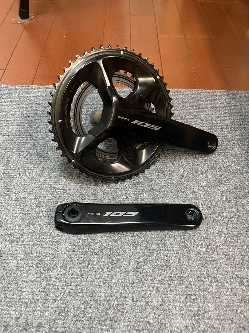 fc-r7100 shimano 105 クランクセット ブラック