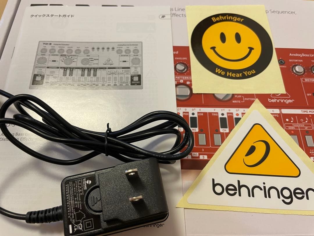 Behringer TD-3-RD /TB-303クローン acid house
