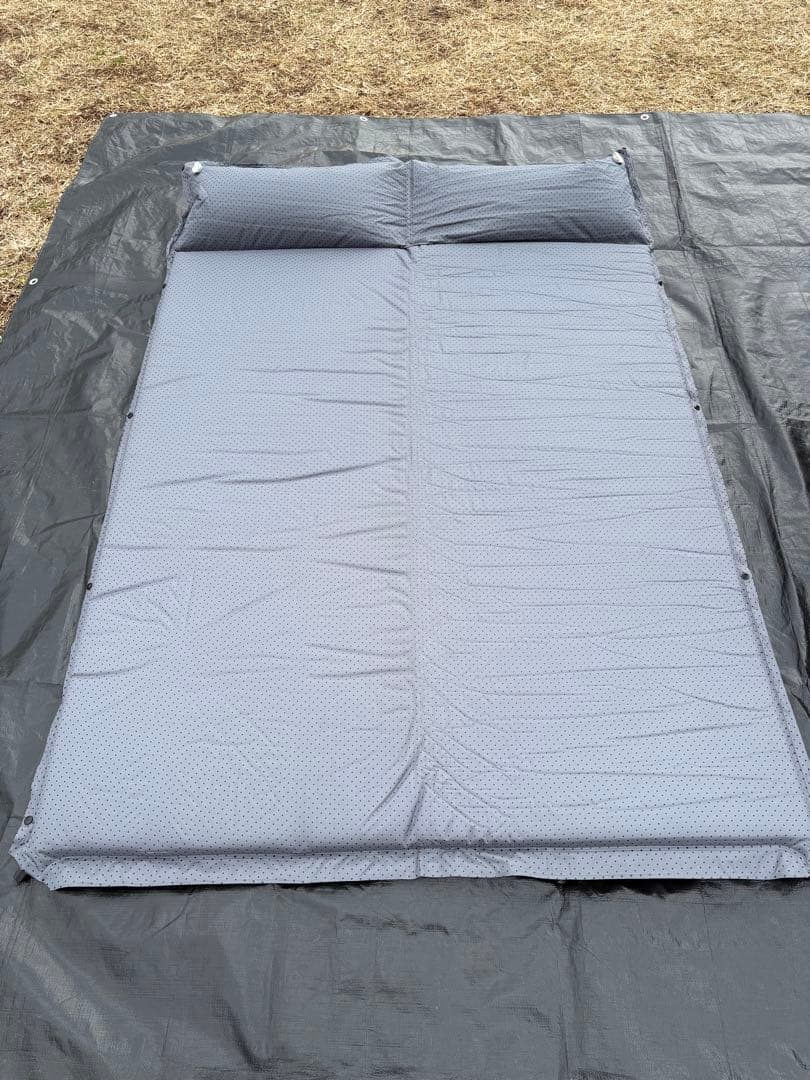 Hilander スエードインフレーターマット(5cm)ダブル　2個セット