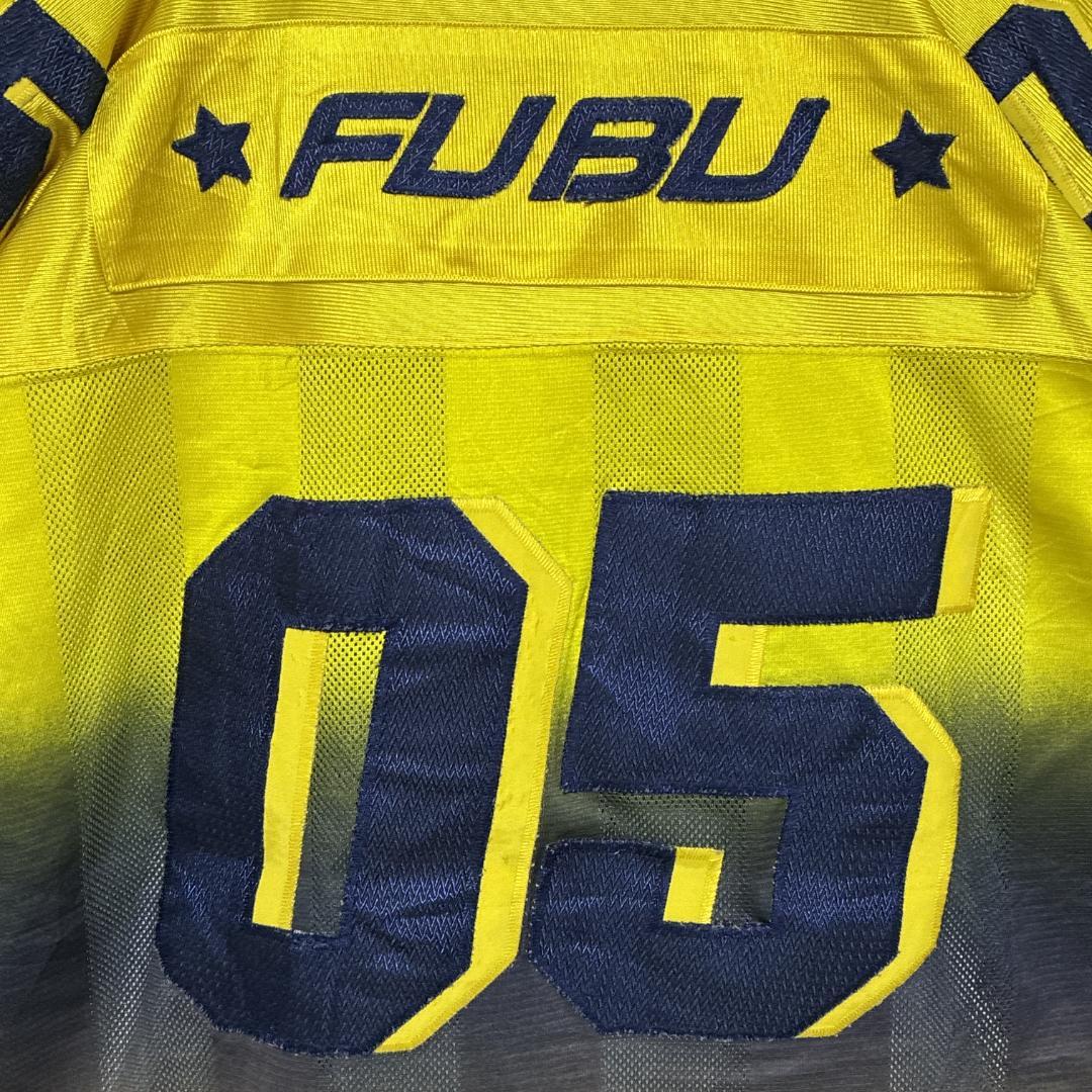 FUBU フブ ユニフォーム ゲームシャツ 両面刺繍 2XL 古着 ヒップホップ